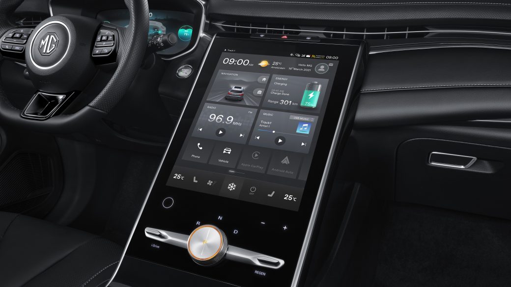 “Hello MG”: control your infotainment system with voice commands