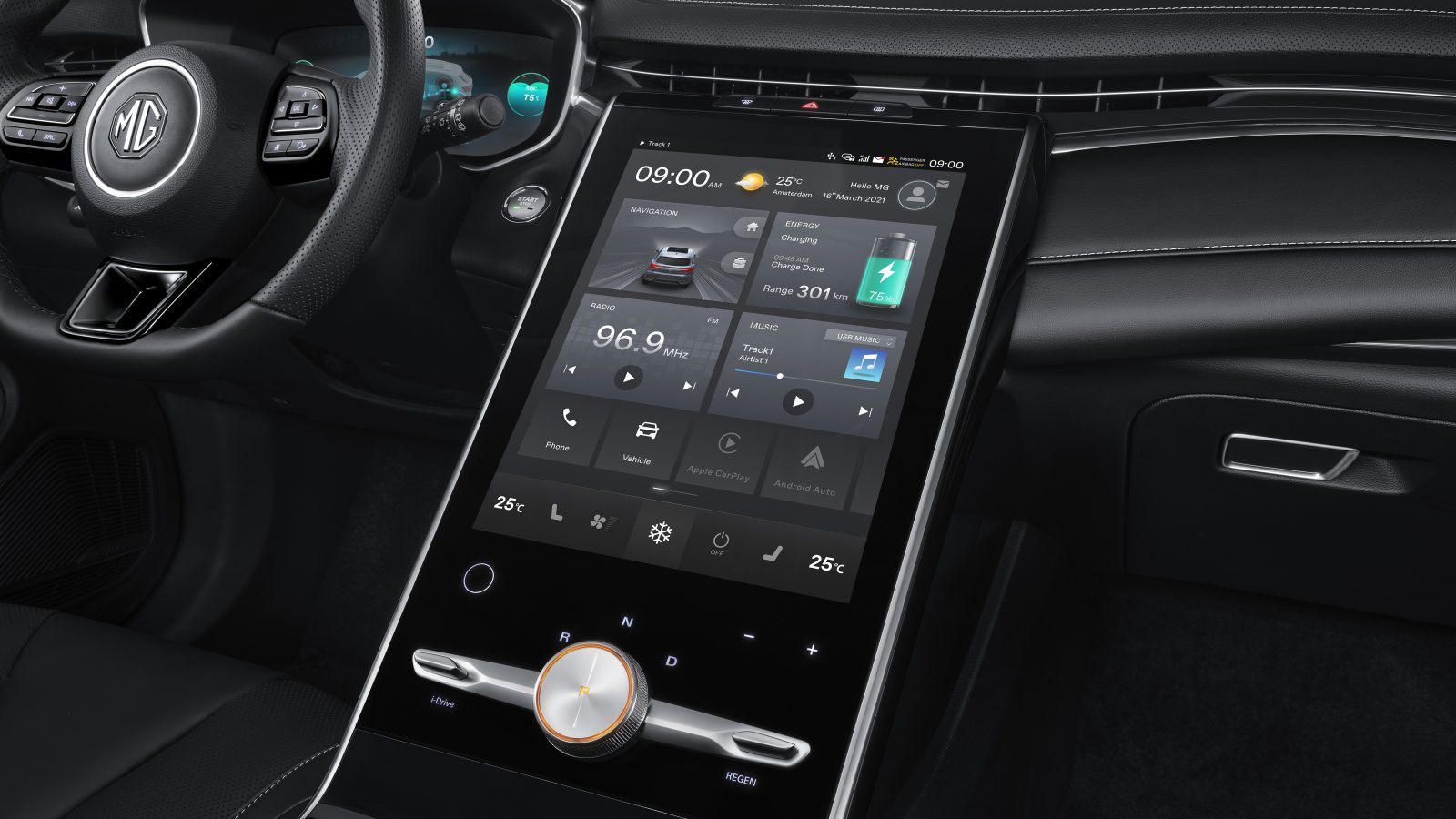 “Hello MG”: control your infotainment system with voice commands