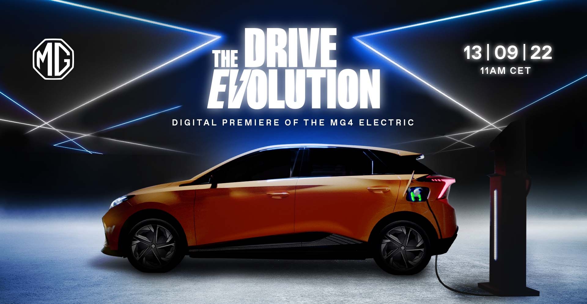 Uitnodiging: digitale première nieuwe MG4 Electric