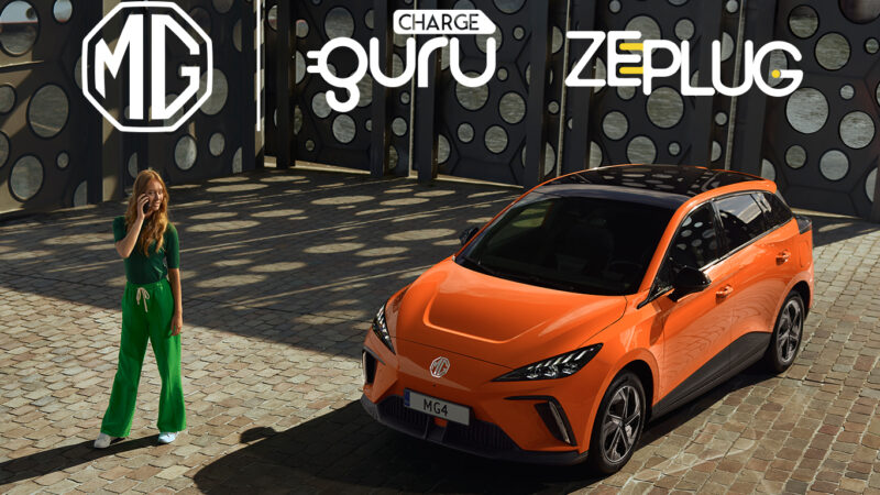 MG Motor s’allie avec Zeplug et ChargGuru pour proposer une offre de ...