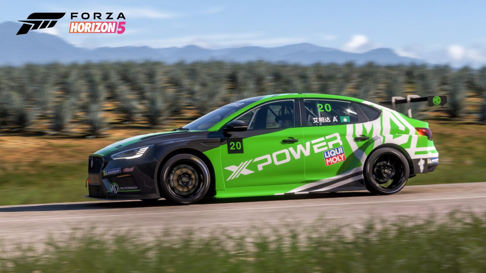 MG6 XPOWER listed in Forza Horizon 5