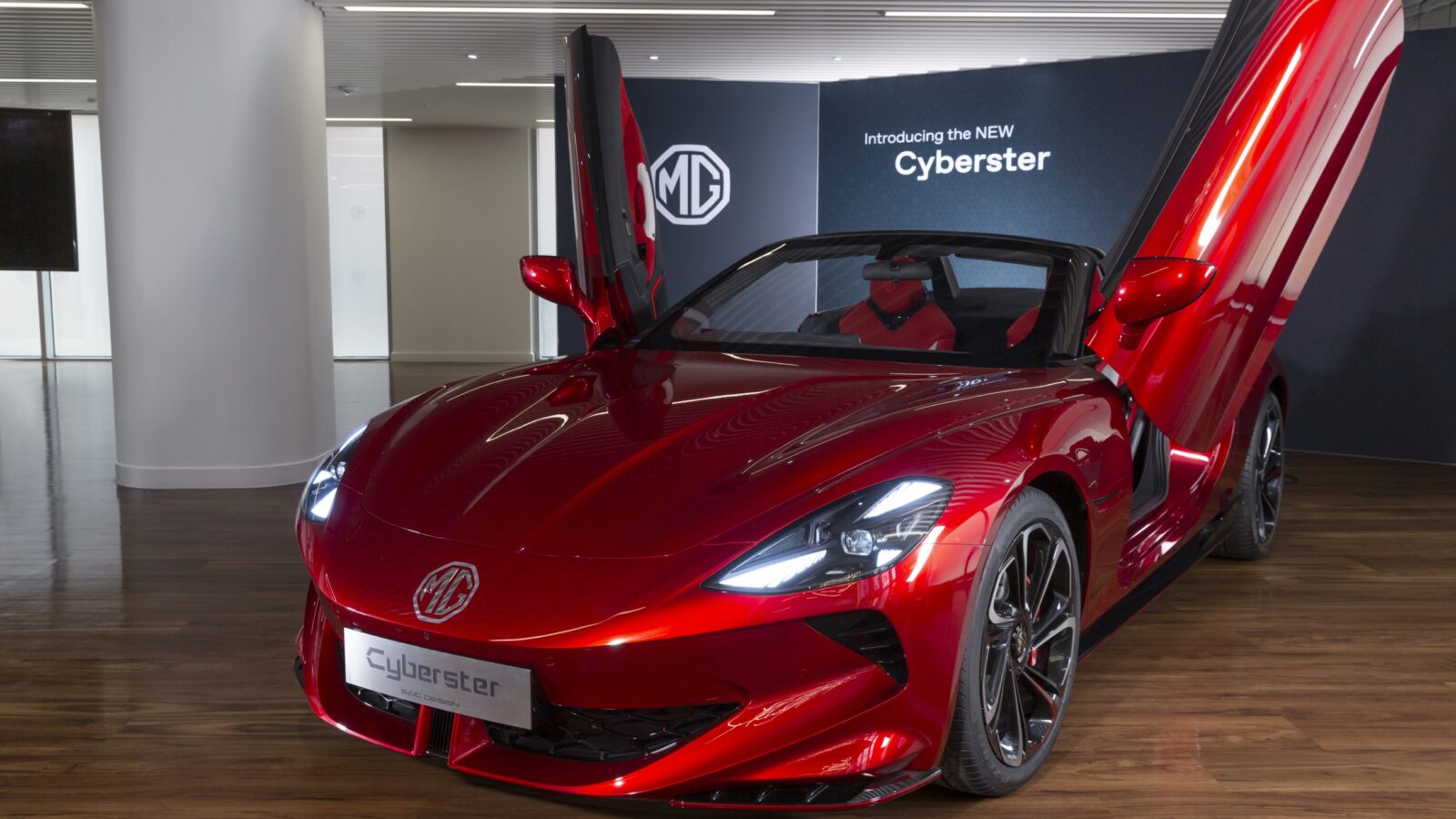 MG Cyberster makes exclusive debut in London