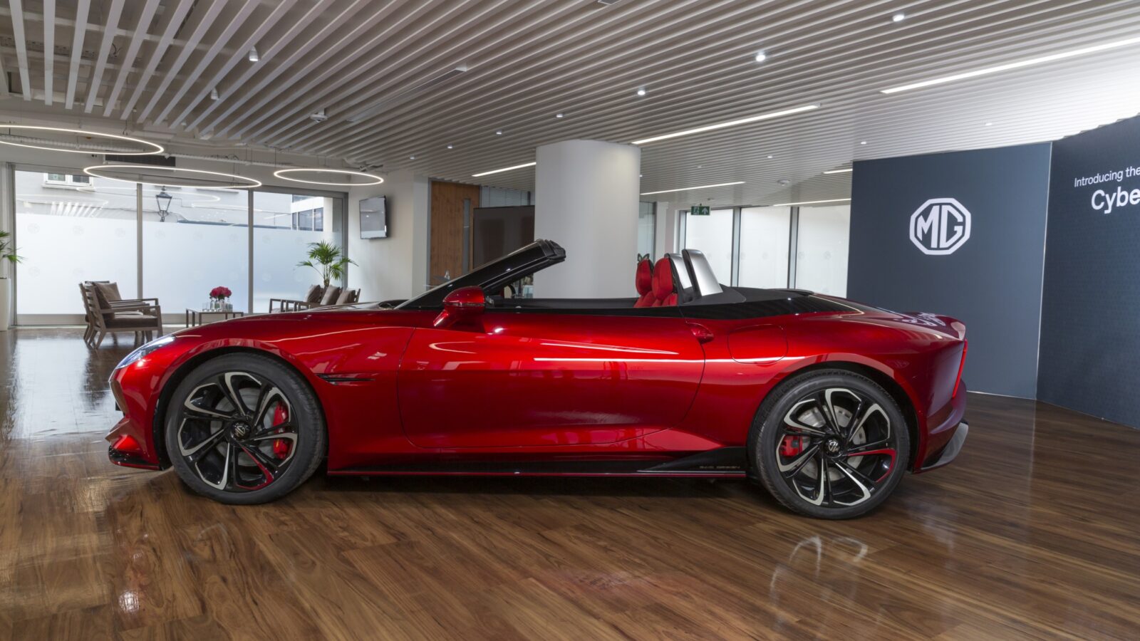 MG Cyberster makes exclusive debut in London