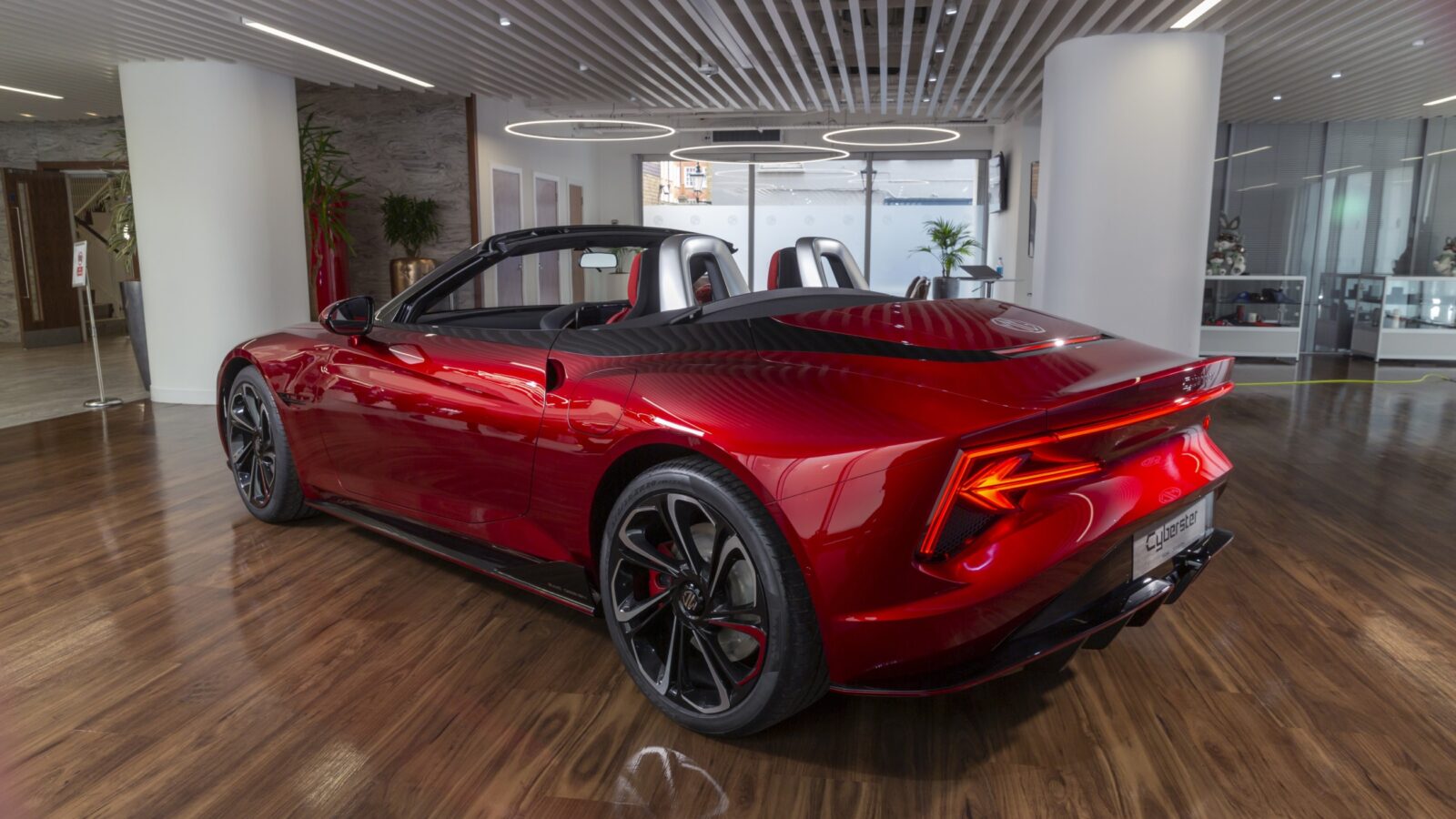 MG Cyberster makes exclusive debut in London