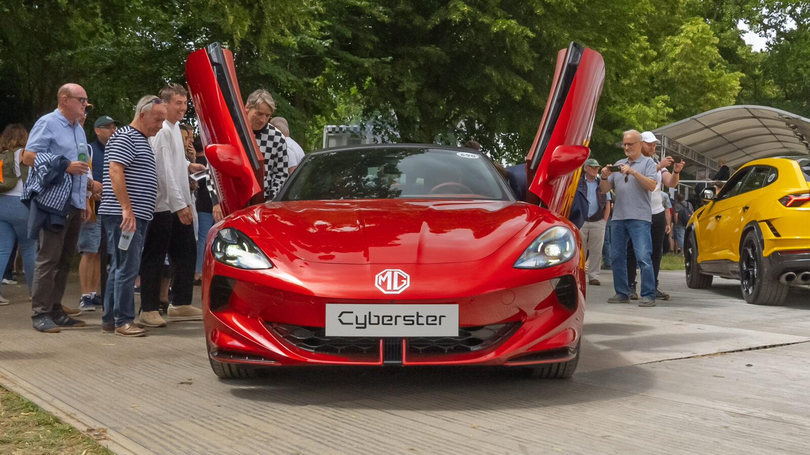 MG SWITCHES ON THE POWER AT GOODWOOD