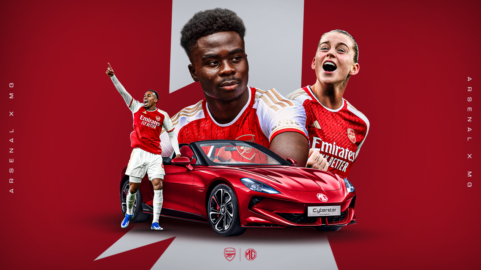 MG JOINS FORCES WITH ARSENAL