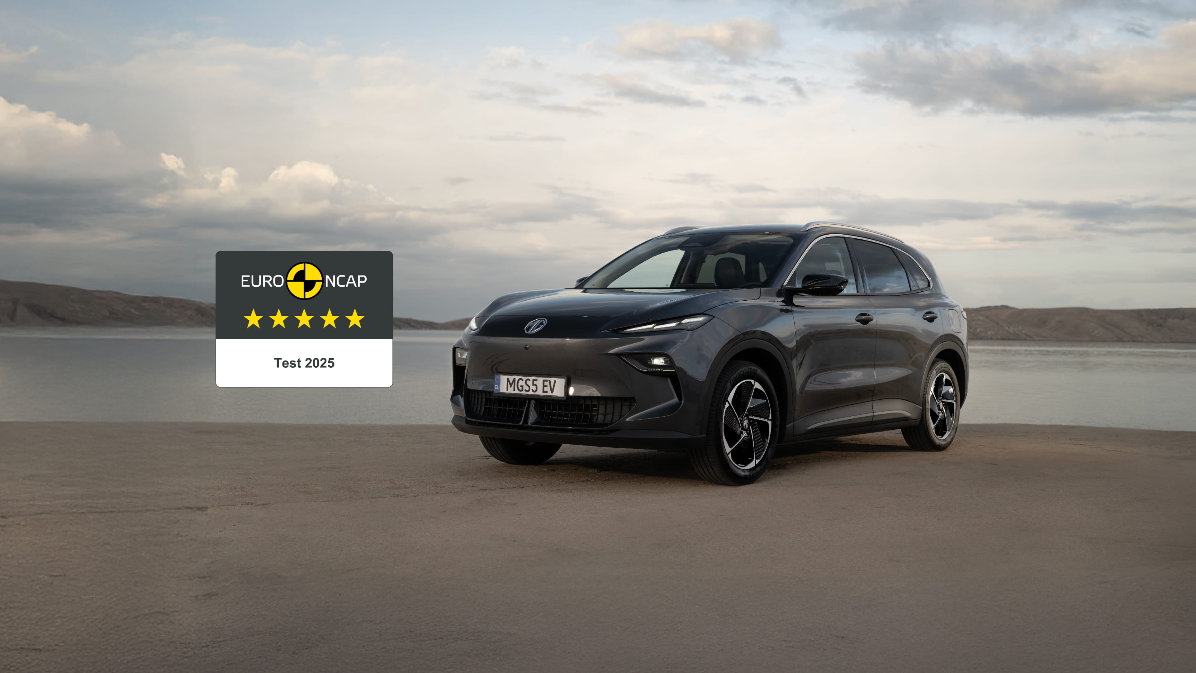 NEW MGS5 EV ACHIEVES HIGHEST SAFETY RATING